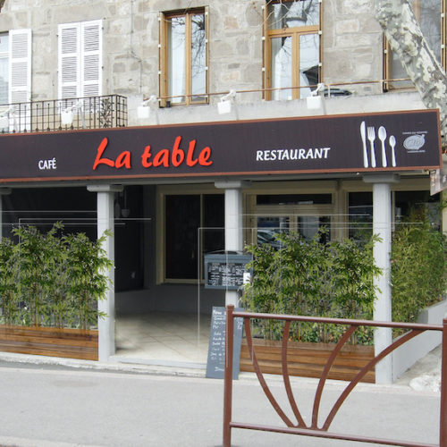 Restaurant La Table - Lauren Création